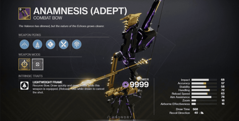 Best Combat Bow in Destiny 2 TFS Heresy: PvE & PvP Tier List