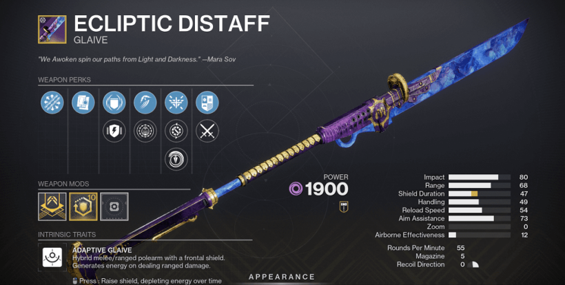 Best Glaives in Destiny 2 TFS Episode Heresy (Top-10 Tier List)