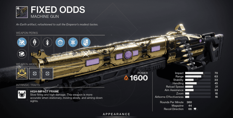 Best Machine Gun in Destiny 2 TFS Episode 3(PvP/PvE Tier List)