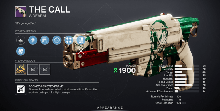 Best Sidearm in Destiny 2 TFS Episode 3 (PvP & PvE Tier List)