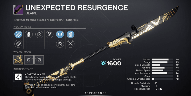 Best Glaives in Destiny 2 The Edge of Fate (Top-10 Tier List)