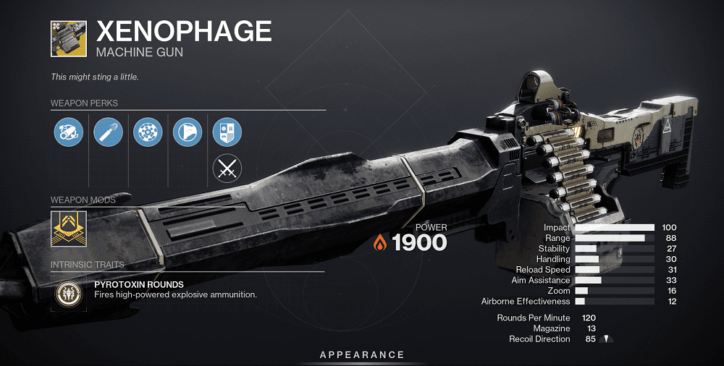 Best Machine Gun in Destiny 2 TFS Episode 3(PvP/PvE Tier List)