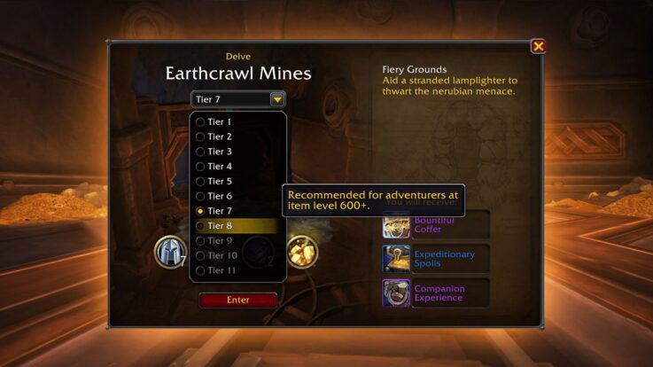 WoW Delves Explained: Tiers, Rewards, Mounts, Best Classes