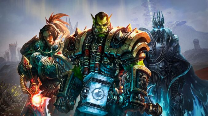 Main WoW Characters in the History of Azeroth (Male/Female)