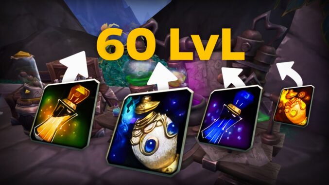 WoW TWW Alchemy Leveling Guide (Fast 1-100 Skill Upgrade)