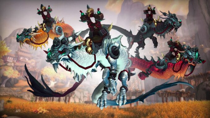 WoW Gladiator Mounts (All PvP Seasons from TBC to TWW)
