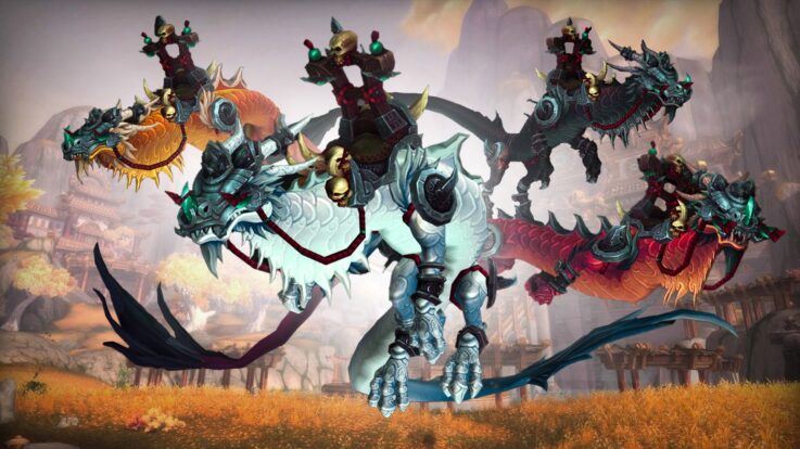WoW Gladiator Mounts (All PvP Seasons from TBC to Midnight)