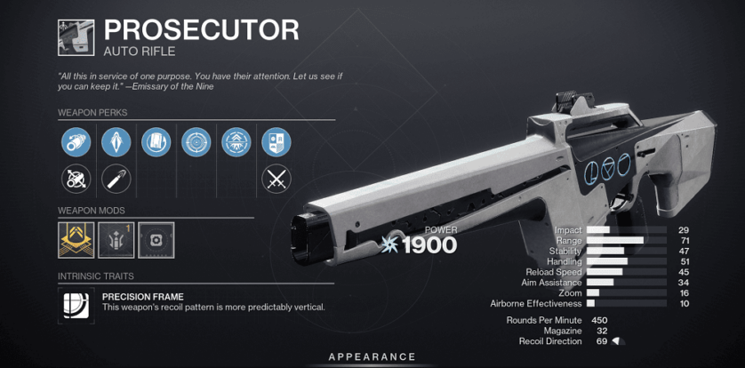 Destiny 2 Prophecy Loot Table (Exotic, Weapons, Armor Sets)