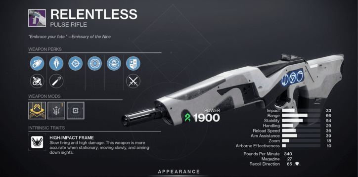 Destiny 2 Prophecy Loot Table (Exotic, Weapons, Armor Sets)