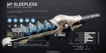 The Shattered Throne Loot Table (Exotic, Weapons, Armor Sets)