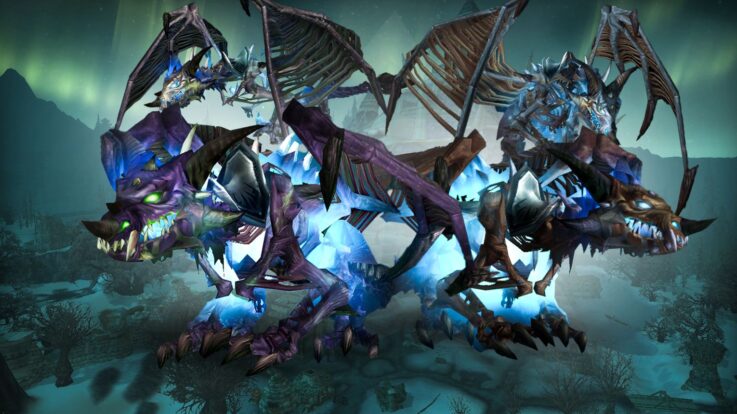 WoW Gladiator Mounts (All PvP Seasons from TBC to TWW)