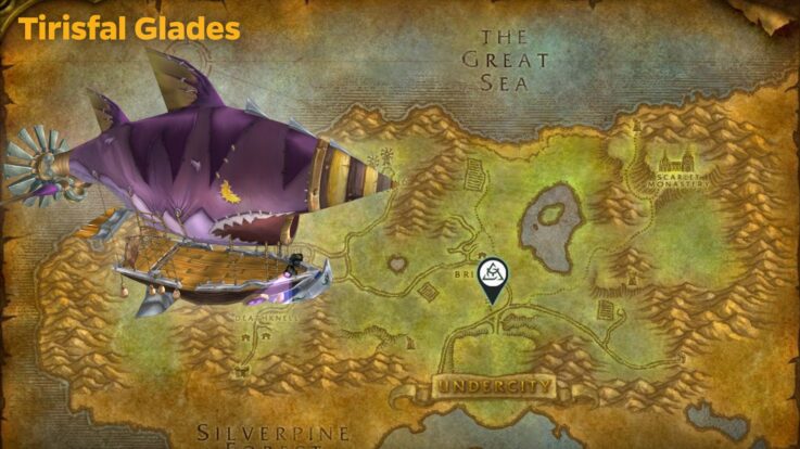 WoW Classic Flight Paths (All Flight Masters, Zepellins, Ships)