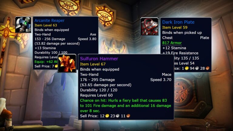 WoW Classic Blacksmithing Guide (1-300 Leveling, Tips, Plate)
