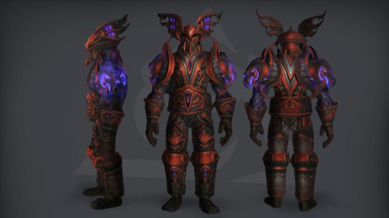 Firelands Armor Sets for All Classes In WoW 4.2 Patch (Tier 12)