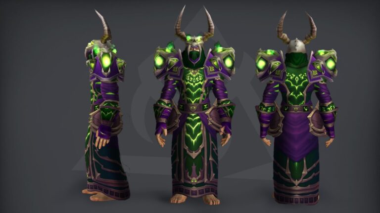 WoW Tier 2 Armor Sets for All Classes (Blackwing Lair)