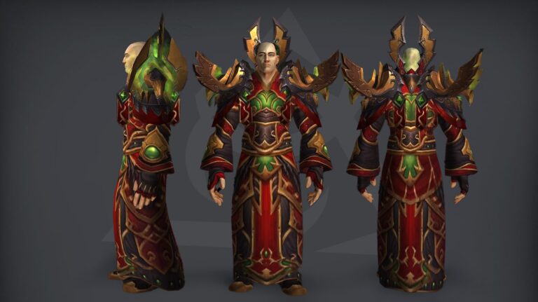 Sunwell Plateau, Black Temple, Hyjal Summit Tier 6 Sets In WoW