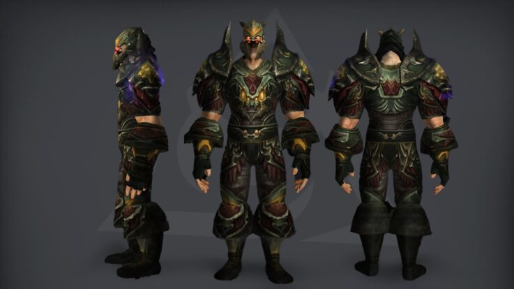 Naxxramas & Obsidian Sanctum Armor Sets In WoW (Tier 7)
