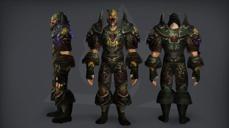 Naxxramas & Obsidian Sanctum Armor Sets In WoW (Tier 7)
