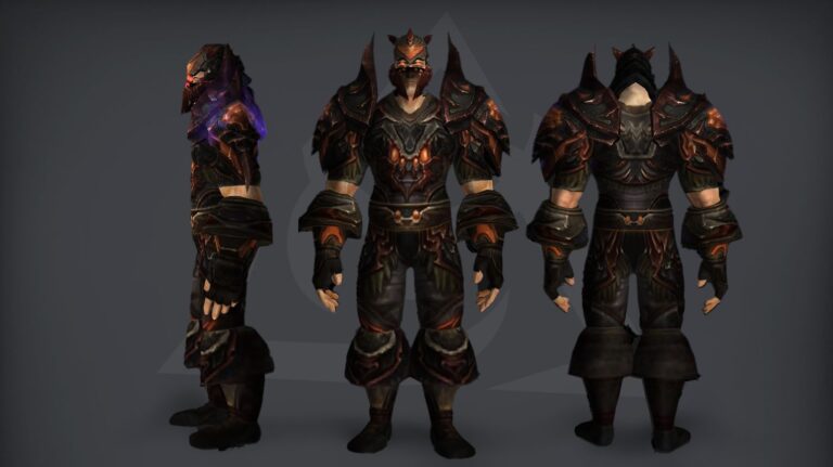 Naxxramas & Obsidian Sanctum Armor Sets In WoW (Tier 7)
