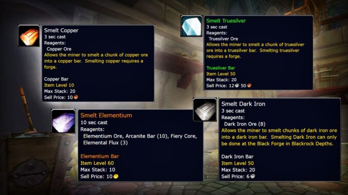 WoW Classic Mining Guide (1-300 Leveling, Tips, Routes)