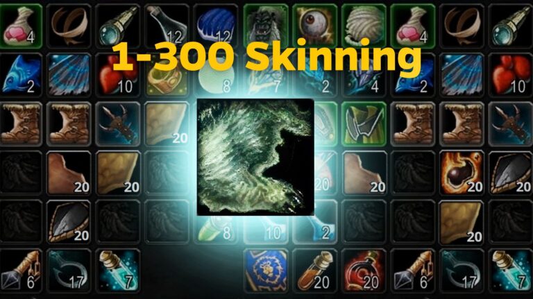 WoW Classic Skinning Guide (1-300 Leveling, Tips, Leather)