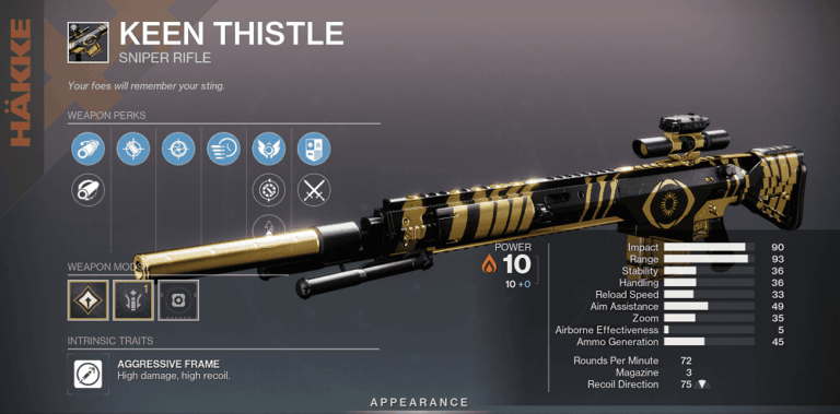 Best Sniper Rifle in Destiny 2 Renegades (PvP & PvE Tier List)