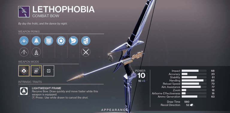 Best Combat Bow in Destiny 2 Renegades: PvE & PvP Tier List