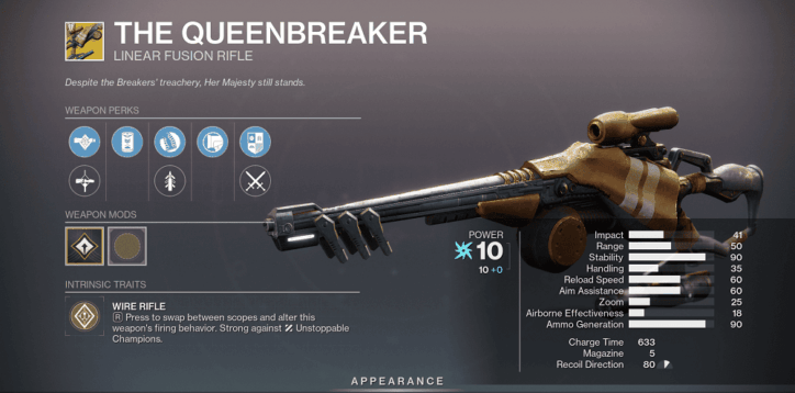 Best Linear Fusion Rifle in Destiny 2 Edge of Fate (PvP & PvE)