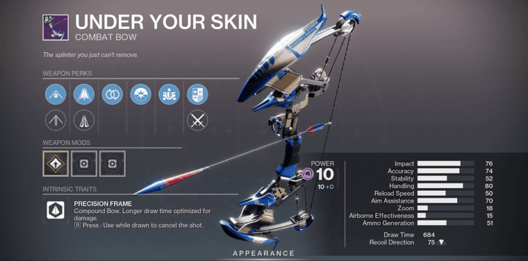 Best Combat Bow in Destiny 2 Renegades: PvE & PvP Tier List
